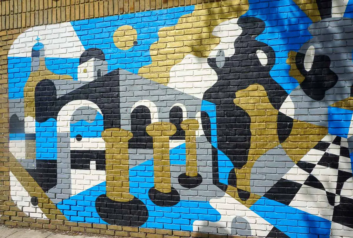 cacao rocks mural - The Epicurean Traveler