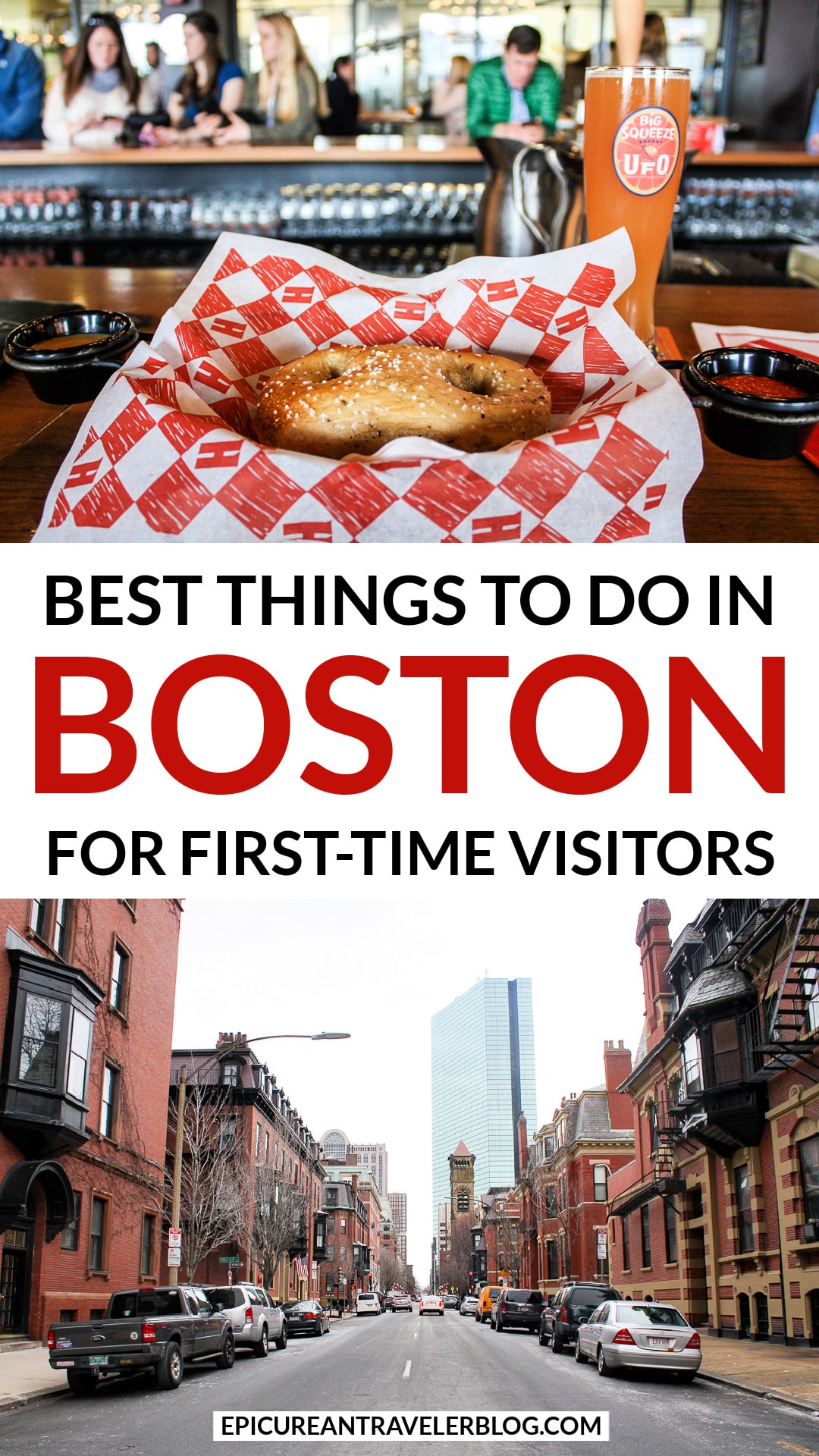 Best things to do in Boston pin 2025 - The Epicurean Traveler